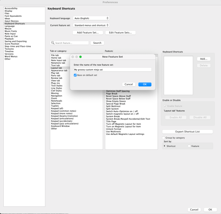 Sibelius Mastery 101: Use (and create) keyboard shortcuts – ben trigg music